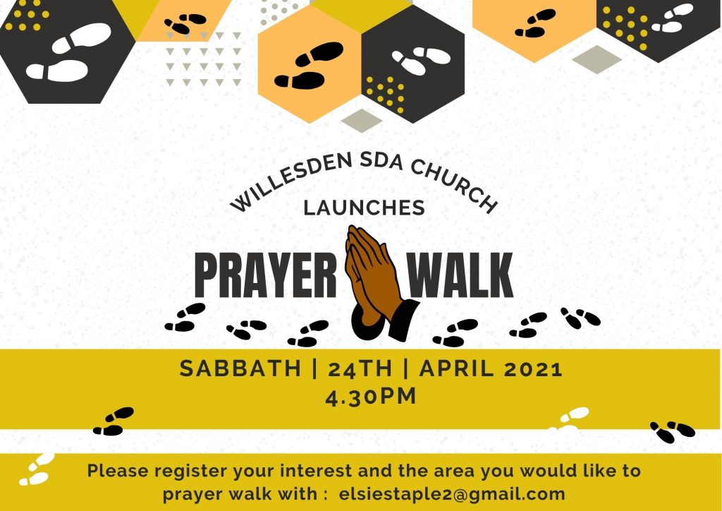 Prayer Walking – Willesden Seventh-day Adventist Church