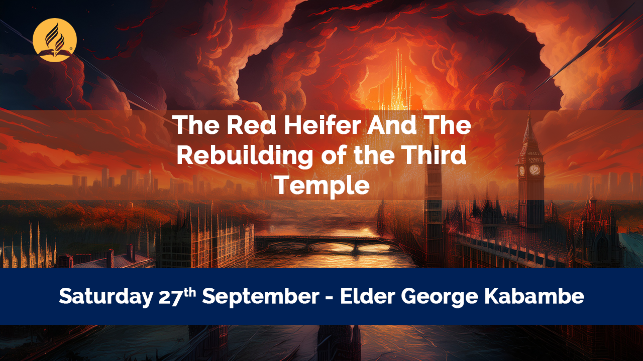 The Red Heifer And The Rebuilding Of The Third Temple – Willesden ...